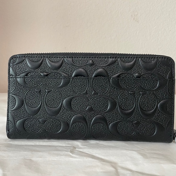 Coach | Bags | Coach Accordion Wallet In Signature Leather | Poshmark